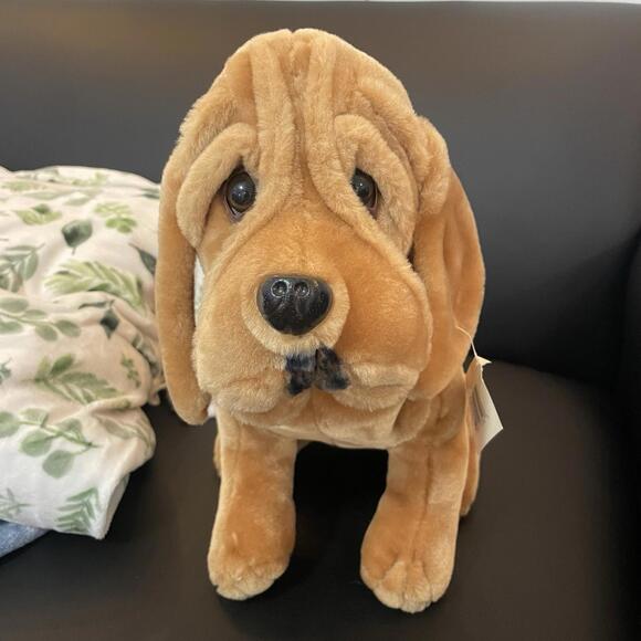 Toys | Vintage 199s Shar Pei Puppy Dog Diamond Plush Toys Brand Stuffed ...